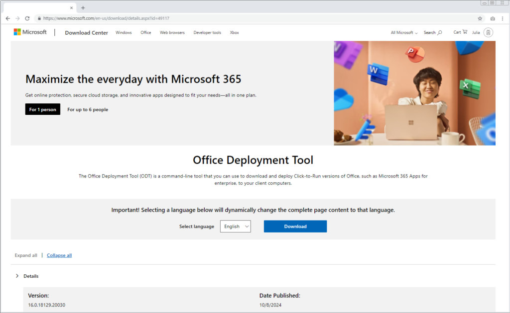 Install Office with the Office Deployment Tool | usedSoft
